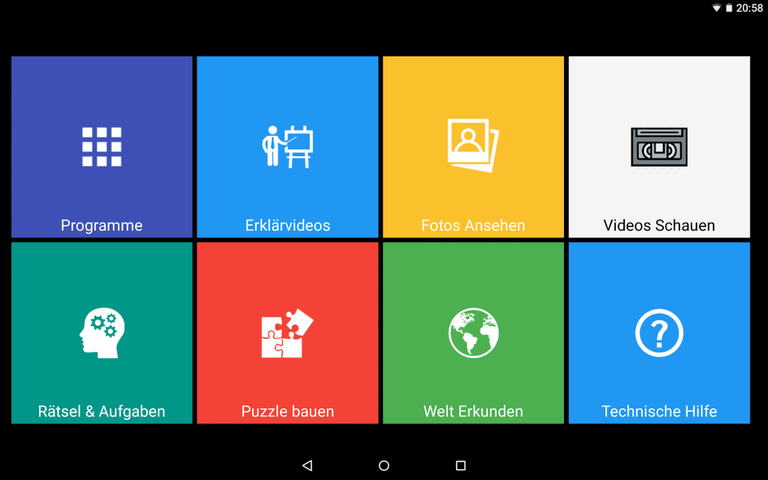 Anleitung: leicht bedienbares Tablet für Senioren einrichten